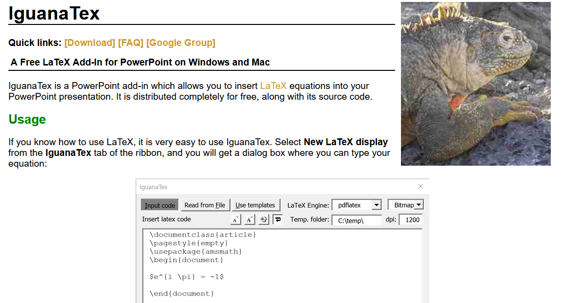 PowerPointでもLaTeXを使いたいあなたへ： IguanaTeXのすすめ | ゴルディアスの涙目